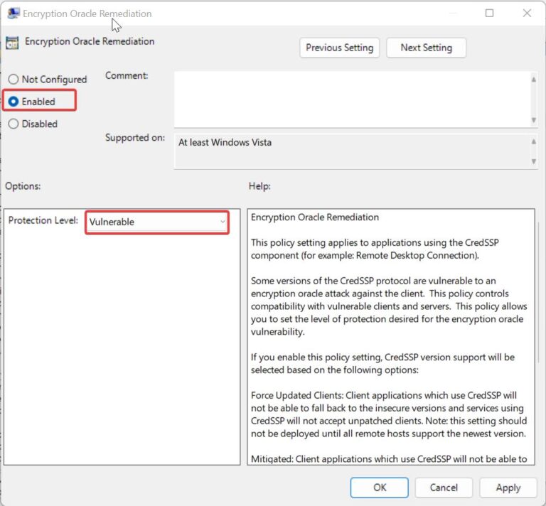 Fix RDP Authentication Error has Occurred in Windows 11/10 - Technoresult