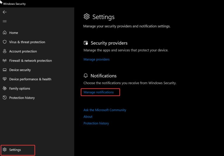 How to Disable Non-critical notifications from Windows Security ...