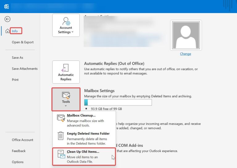 Resolving Outlook Data File Maximum Size Limit - Technoresult