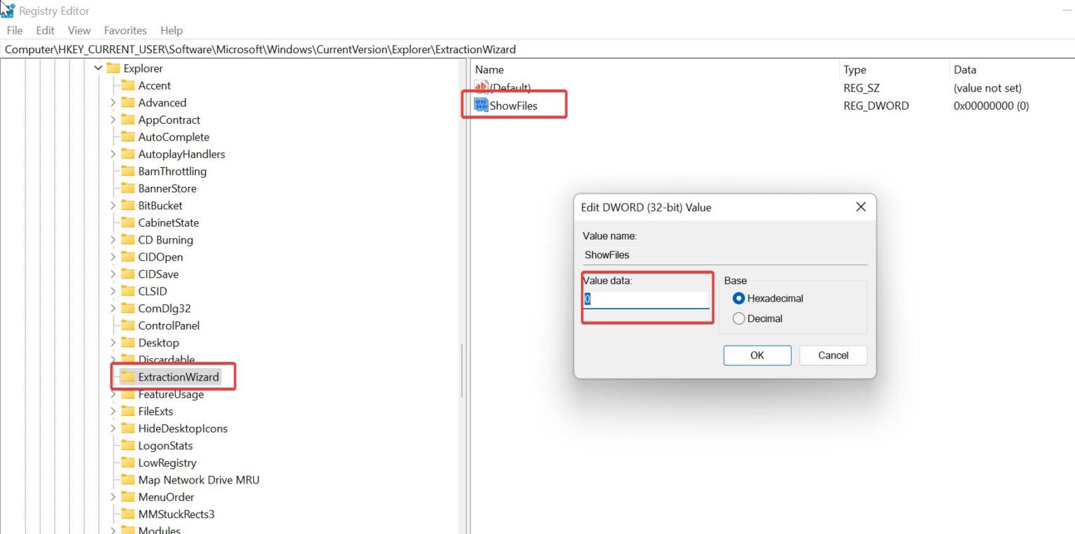 How to Disable Show Extracted Files when Complete option in Windows 11 ...