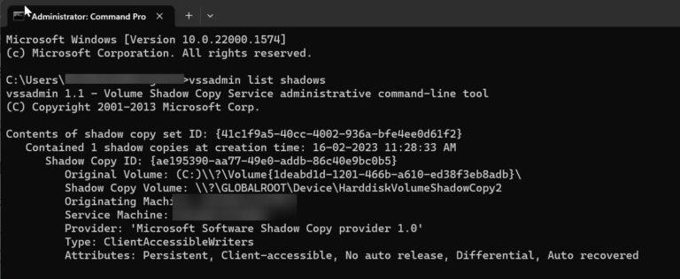 How to Delete all Restore Points using cmd in Windows 11? - Technoresult