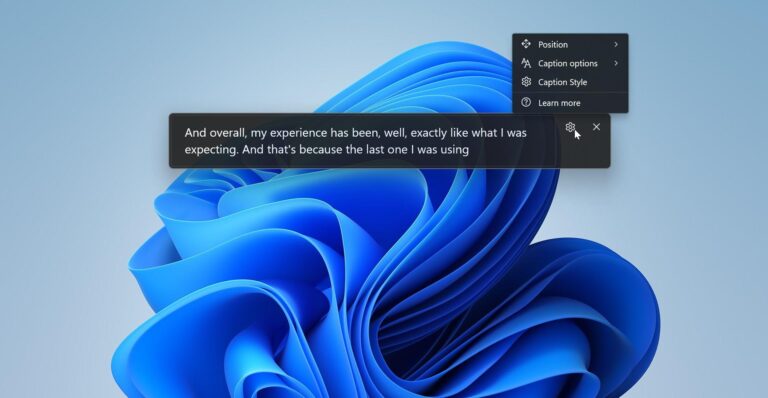 How to Enable Live Captions in Windows 11? - Technoresult