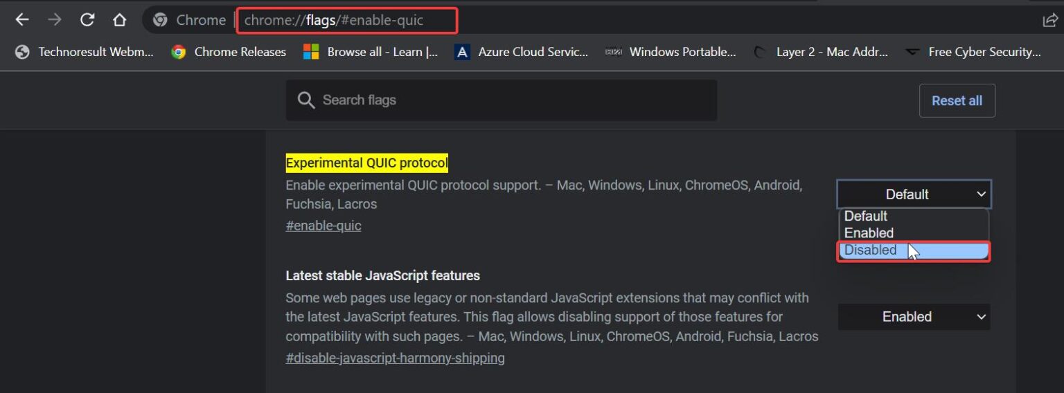 Fix SSL connection error on Google Chrome in Windows 10/11 - Technoresult