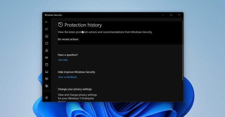 How to Fix Windows Security Protection History empty in Windows 11/10 ...
