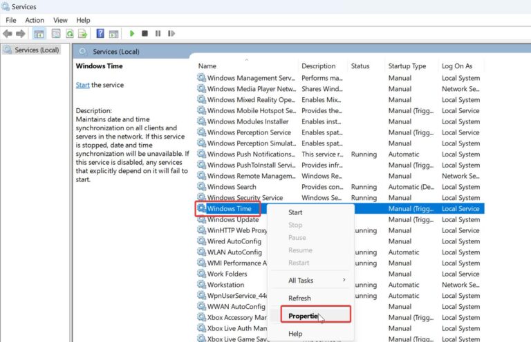 Fix Time Synchronization failed error in Windows 11/10 - Technoresult