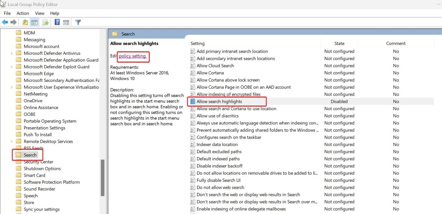 Fix Show Search Highlights option is greyed out issue in Windows 11/10 ...