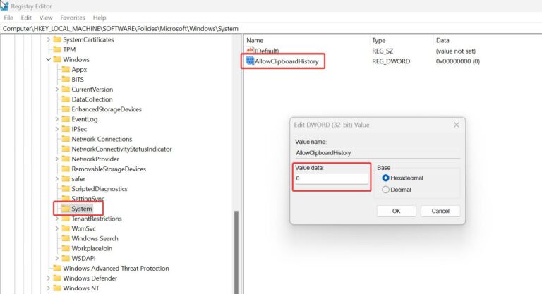 How to disable Clipboard in Windows 11? - Technoresult