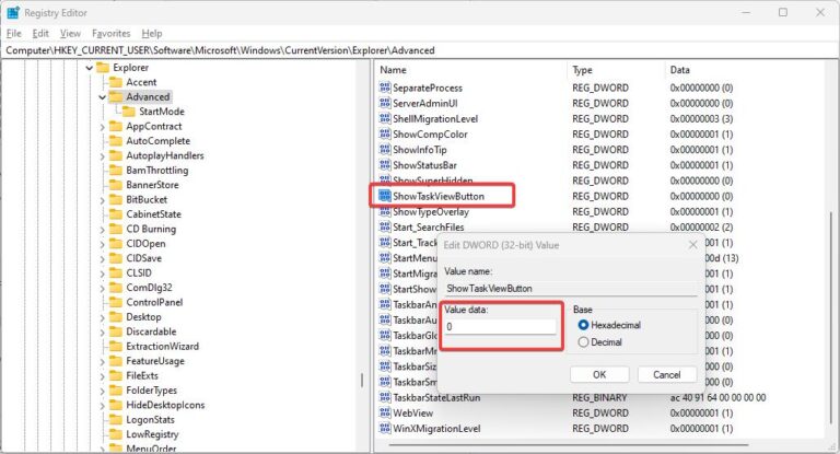 How to Completely Disable Task View in Windows 11? - Technoresult