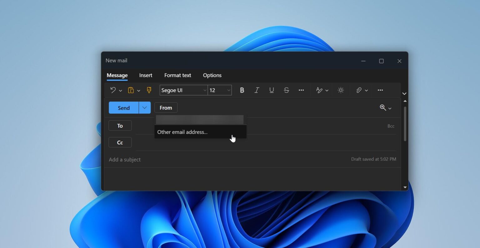 How to enable the From field in new Outlook 365? - Technoresult