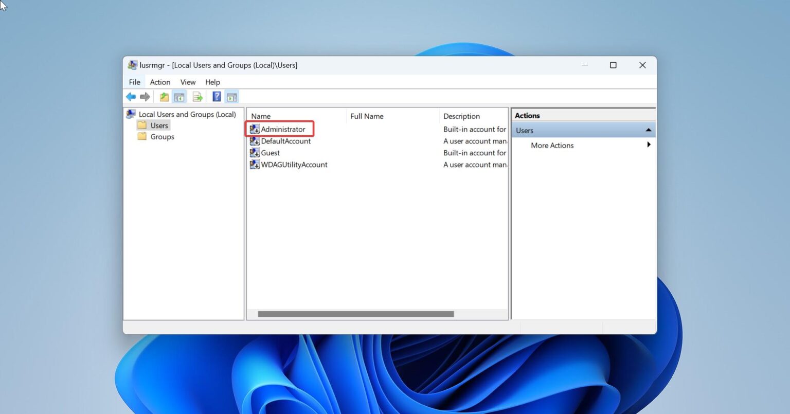 How to Enable Built-in Administrator Account in Windows 11? - Technoresult