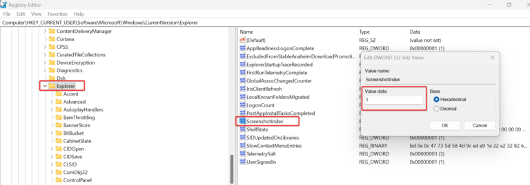 How to reset screenshot numbering in Windows 11? - Technoresult
