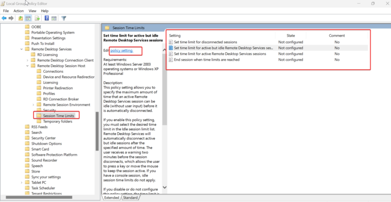 How To Increase The Rdp Session Time Limit In Windows 11 Technoresult