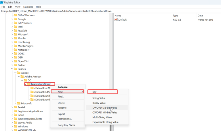 Fix Adobe Reader Not launching in Windows 11 - Technoresult