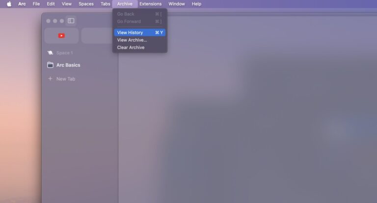 How to clear Browsing History in Arc Browser? - Technoresult