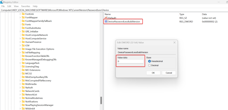 How to Disable Passwordless login for Windows 11? - Technoresult
