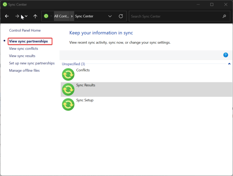 How to Disable Windows Sync Center (Mobsync.exe) in Windows 11? - Technoresult