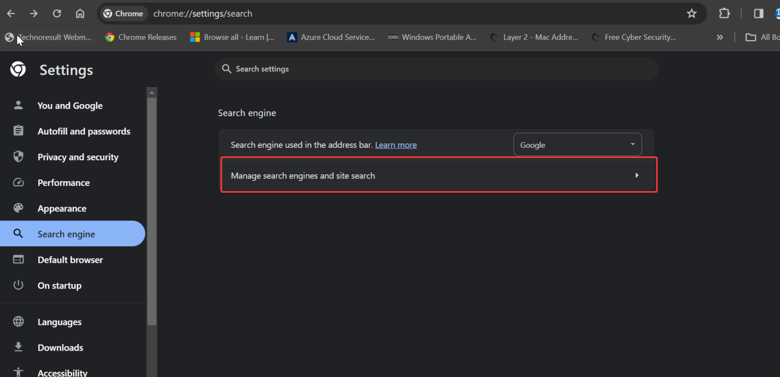 How to Set Perplexity AI as Default Search Engine in Chrome? - Technoresult