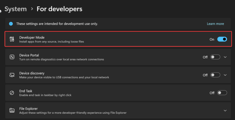 How to Enable Device Portal on Windows 11? - Technoresult