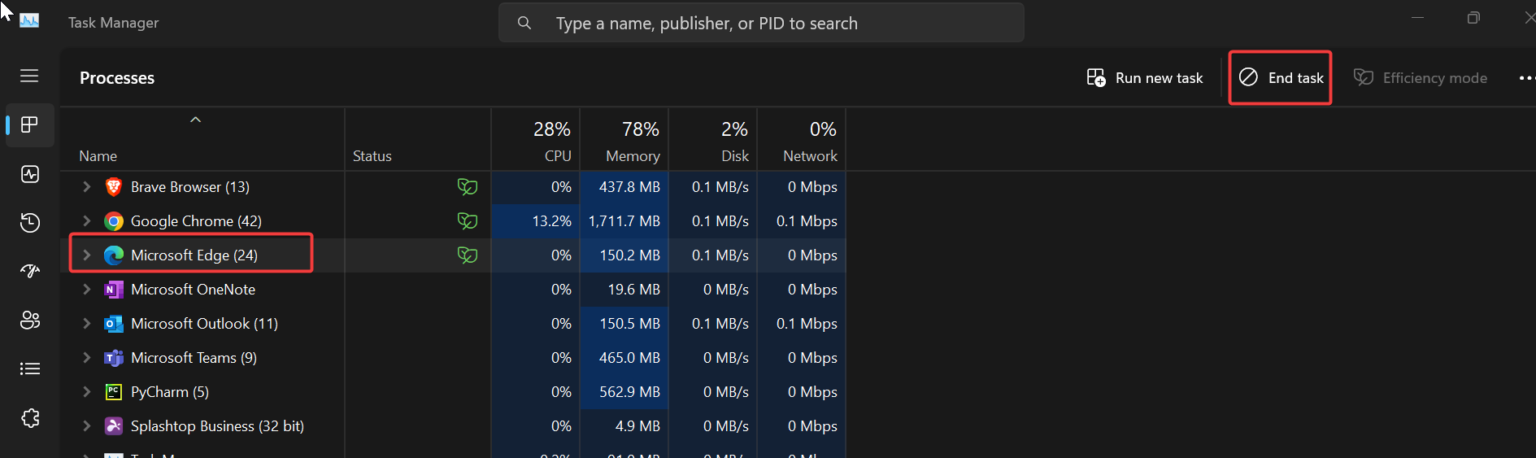 Fix Microsoft Edge Not Working in Windows 11 - Technoresult