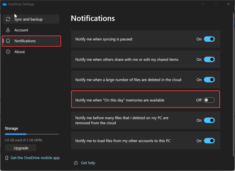 How to Disable OneDrive Memories Notifications in Windows 11? - Technoresult