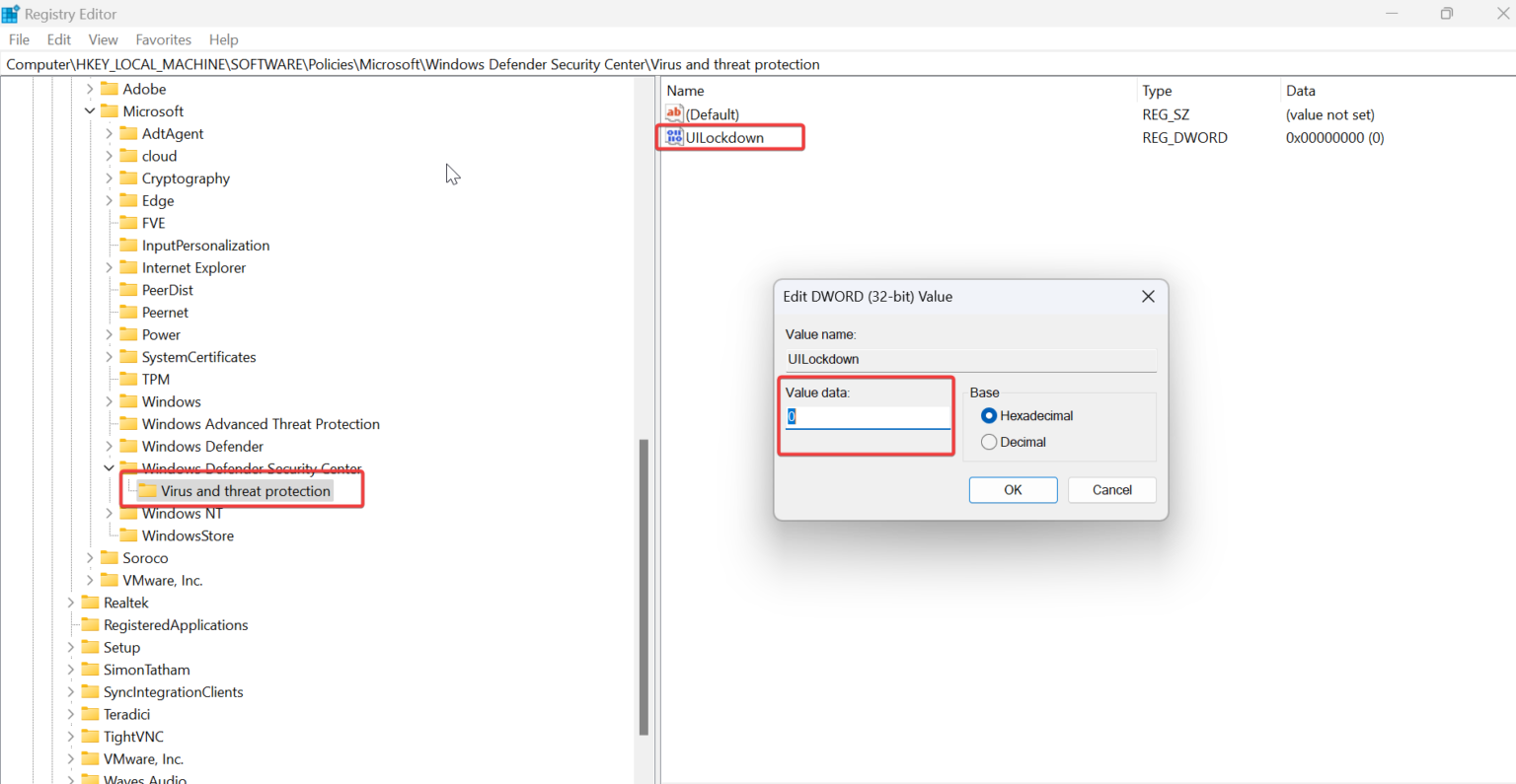 Fix Virus and threat Protection is missing in Windows Security ...