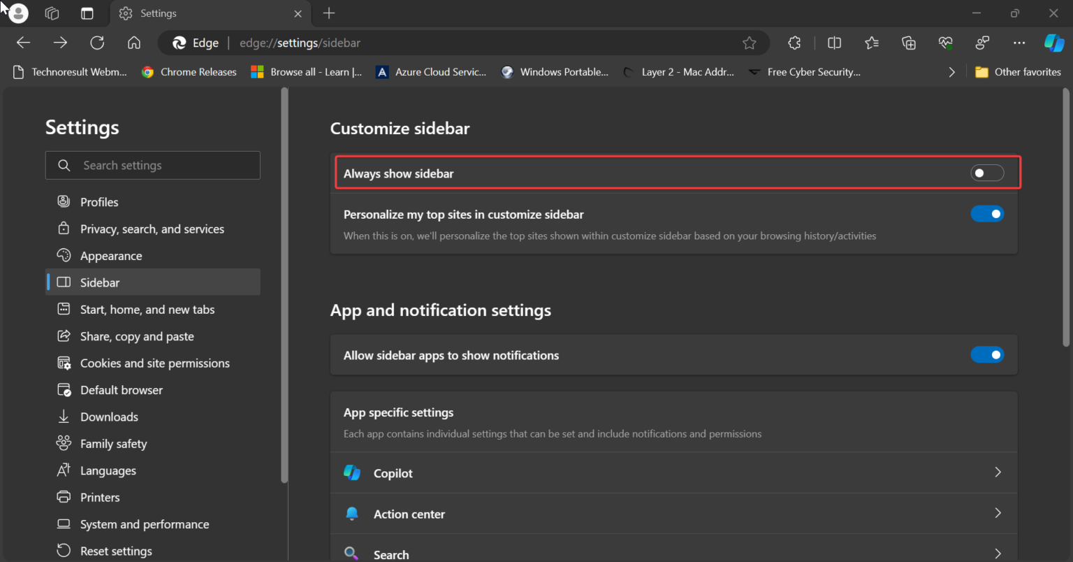 How to Remove Sidebar in Edge on Windows 11? - Technoresult
