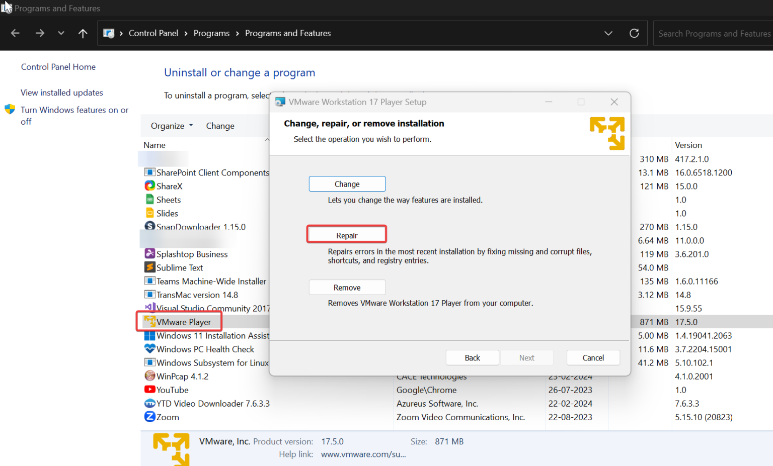 Fix VMWare Authorization Service is Not Running Error - Technoresult