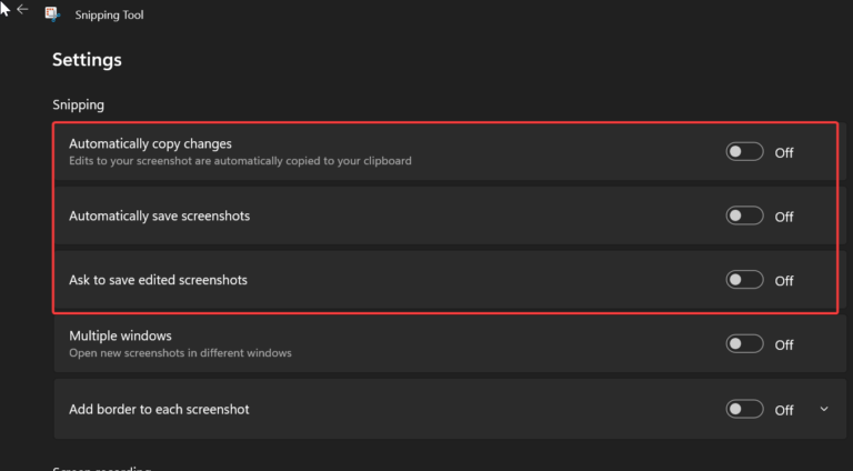 How to Change Snipping Tool Save Location in Windows 11? - Technoresult