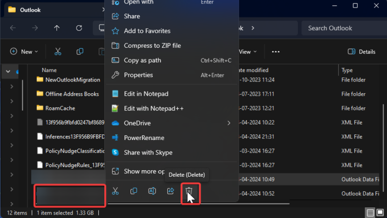 Fix Microsoft Outlook Cannot Access The Specified Folder Location Error